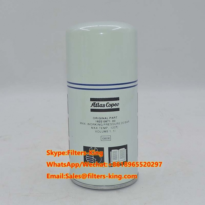 Séparateur Air-huile Atlas Copco 1622087100 | Filtre à Huile Moteur ...
