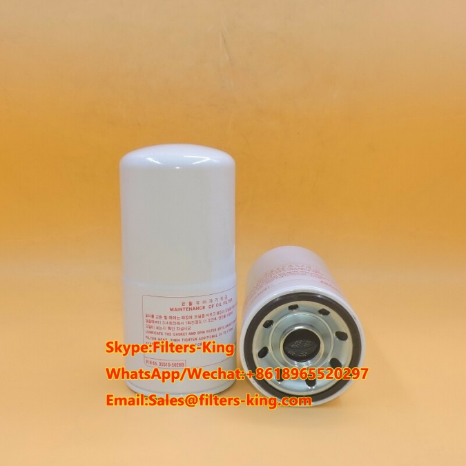 Filtre à Huile Doosan 65.05510-5020B 65055105020B | Filtre à Huile ...